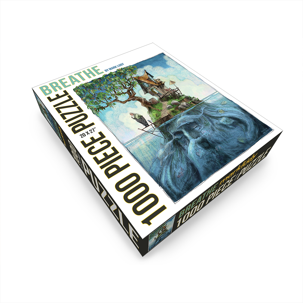 1000 Piece Puzzle / Breathe / Pre-Order | Mark Ludy Art Books & Games